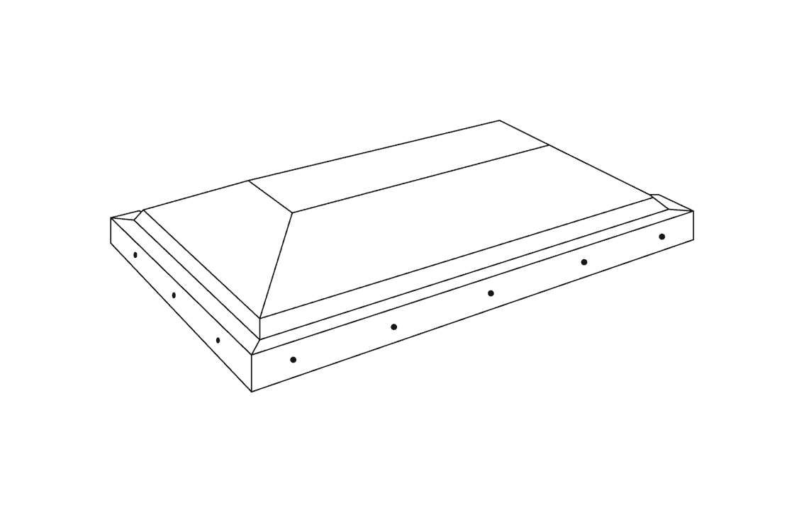 Flat Top Pyramid | Mac Plastics and Skylights